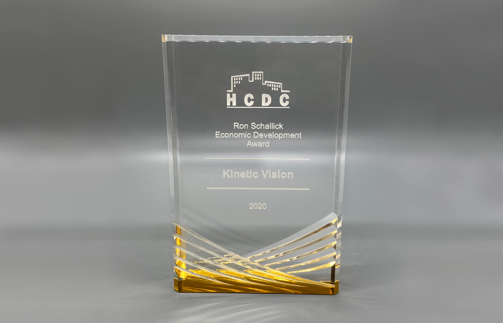 Kinetic Vision Wins the HCDC Economic Development Award